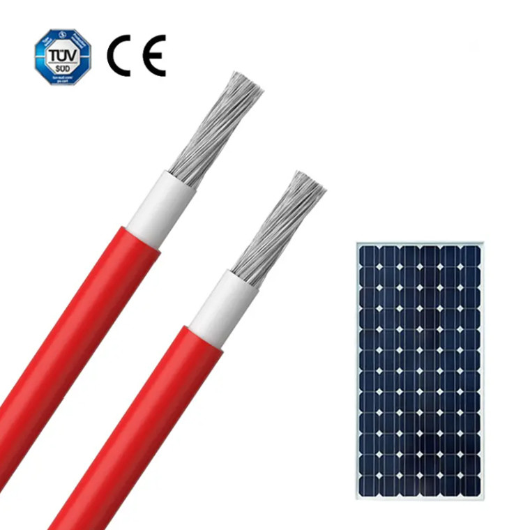 Rohs Compliant Hybrid Solar PV System Cable 6mm2 for Solar system ...