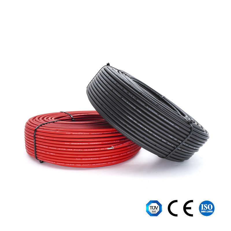 4.0mm2 1500V 태양광 PV 케이블 - TUV IEC 인증